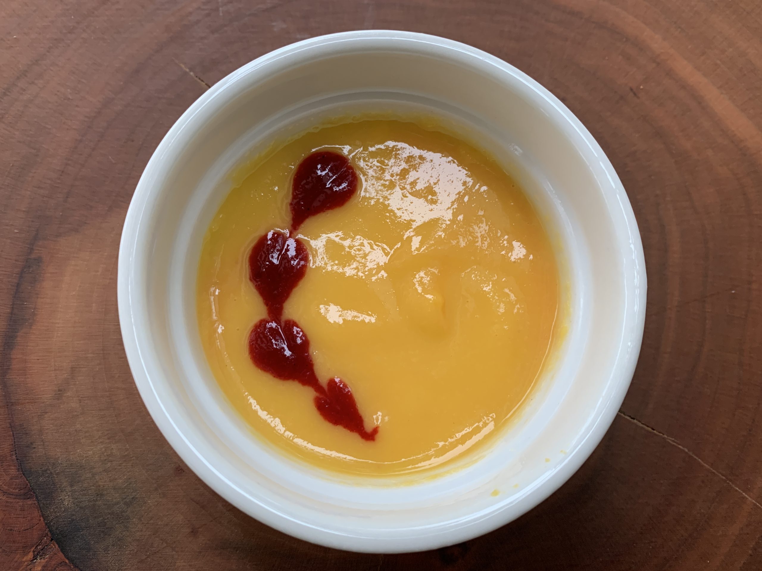 Mango Lime Pudding with Raspberry Sauce - Nutmeg Notebook