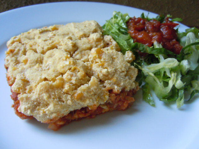 Tempeh Tamale Pie - Nutmeg Notebook
